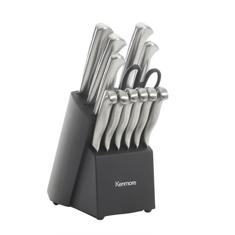 Click here for Kenmore Cooke 13-Piece Stainless Steel Knife Set W... prices