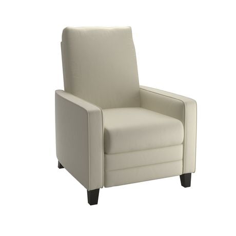 Click here for Corliving Kelsey Bonded Leather Recliner Cream prices