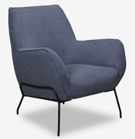 Click here for Topline Home Furnishings Blue Accent Chair Blue prices