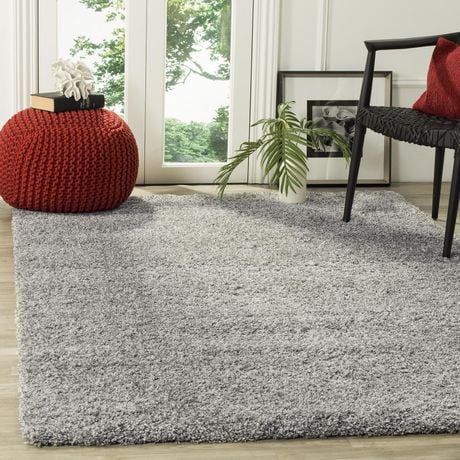 Click here for Safavieh California Solid Plush Shag Area Rug Silv... prices