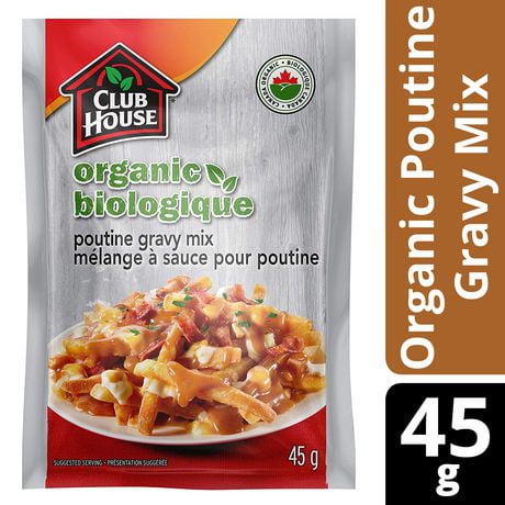 Club House, Gravy Mix, Poutine, 45g, Obsessed with Flavour - Walmart.ca