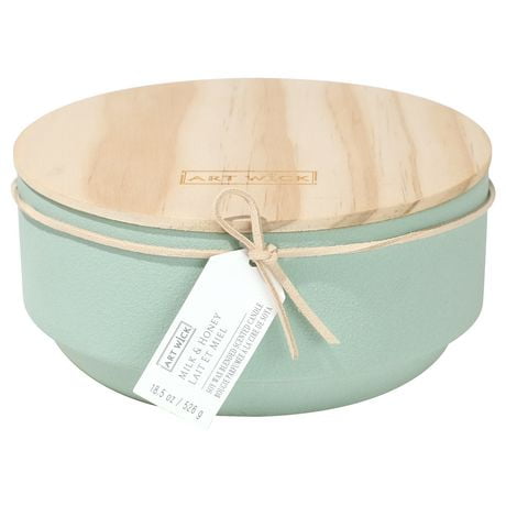 ART WICK 18.55oz Lemongrass & Eucalyptus Soy Wax Blended Scented Candle ...