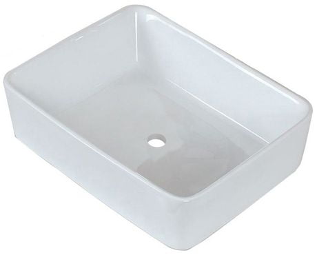 Click here for American Imaginations 18.75-In. W Vessel White Whi... prices
