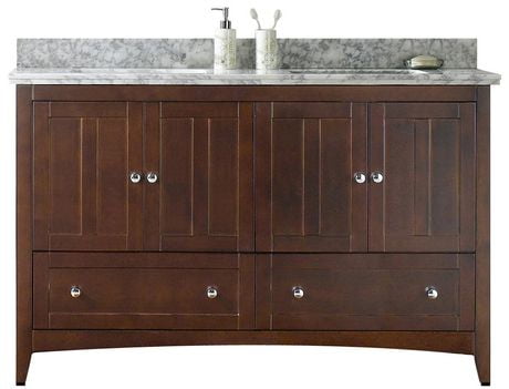 Click here for American Imaginations 59-In. W Vanity Set Walnut W... prices