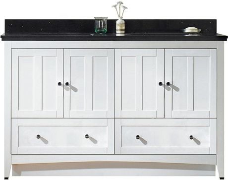 Click here for American Imaginations 59-In. W Vanity Set White Wh... prices