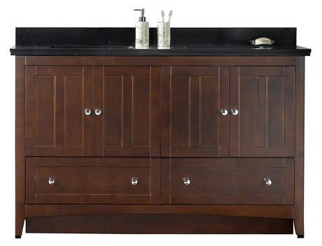 Click here for American Imaginations 59-In. W Vanity Set Walnut W... prices