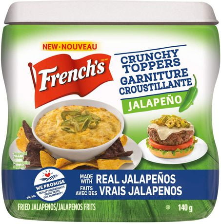 French's, Crunchy Toppers, Jalapeno, 140g | Walmart Canada