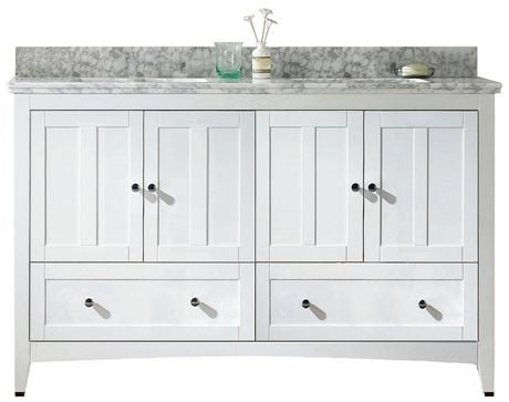 Click here for American Imaginations 59-In. W Vanity Set White Wh... prices