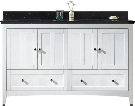 Click here for American Imaginations 59-In. W Vanity Set White Wh... prices
