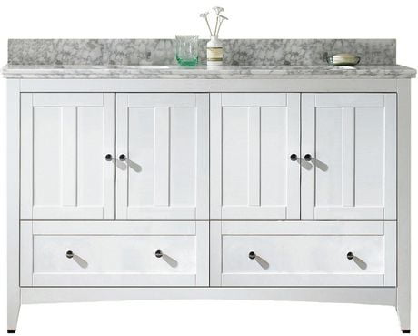 Click here for American Imaginations 59-In. W Vanity Set White Wh... prices