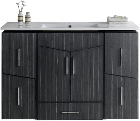 Click here for American Imaginations 48-In. W Vanity Set Dawn Gre... prices