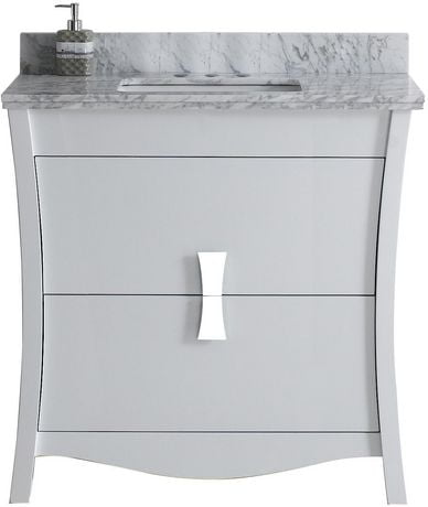 Click here for American Imaginations 36-In. W Vanity Set White Wh... prices
