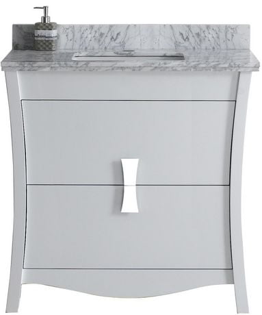 Click here for American Imaginations 36-In. W Vanity Set White Wh... prices