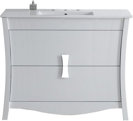Click here for American Imaginations 48-In. W Vanity Set White Wh... prices