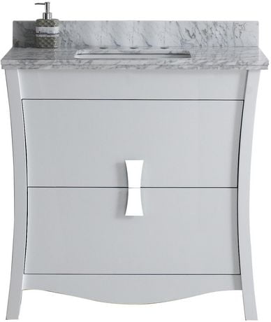 Click here for American Imaginations 36-In. W Vanity Set White Wh... prices