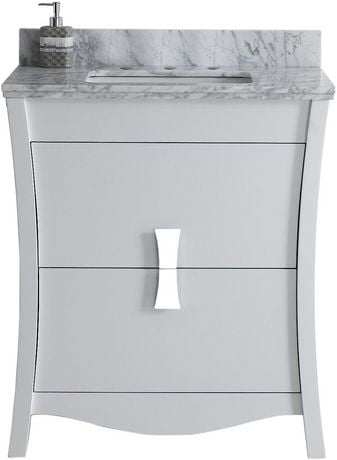 Click here for American Imaginations 30.5-In. W Vanity Set White... prices