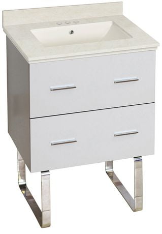 Click here for American Imaginations 23.75-In. W Vanity Set White... prices