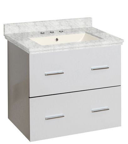 Click here for American Imaginations 23.75-In. W Vanity Set White... prices
