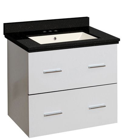 Click here for American Imaginations 23.75-In. W Vanity Set White... prices