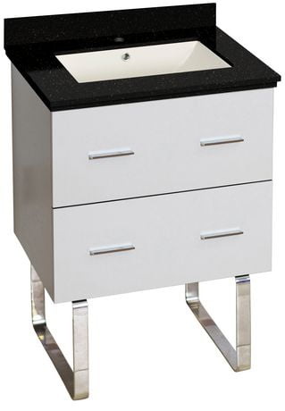 Click here for American Imaginations 23.75-In. W Vanity Set White... prices