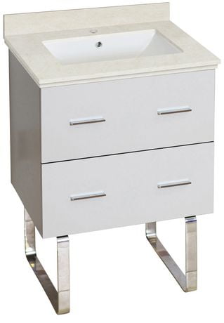Click here for American Imaginations 23.75-In. W Vanity Set White... prices