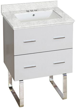 Click here for American Imaginations 23.75-In. W Vanity Set White... prices