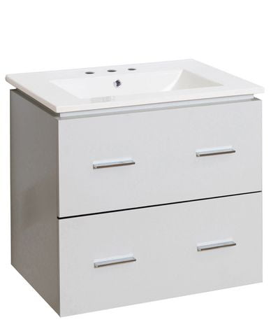Click here for American Imaginations 23.75-In. W Vanity Set White... prices