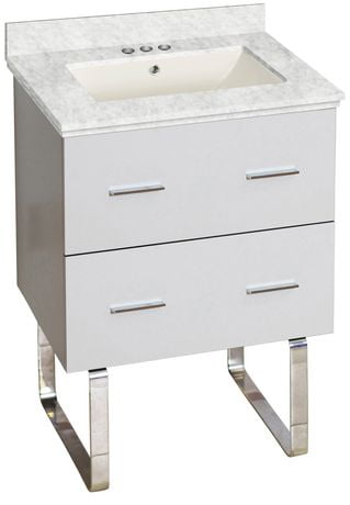 Click here for American Imaginations 23.75-In. W Vanity Set White... prices