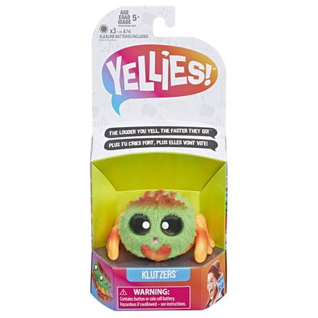 Click here for Hasbro Yellies! Klutzers; Voice-Activated Spider P... prices