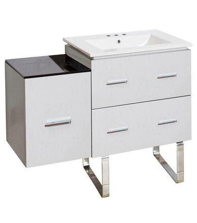 Click here for American Imaginations 37.75-In. W Vanity Set White... prices