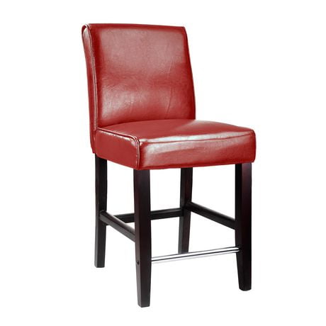 Click here for Corliving Antonio Bonded Leather Counter Height Ba... prices