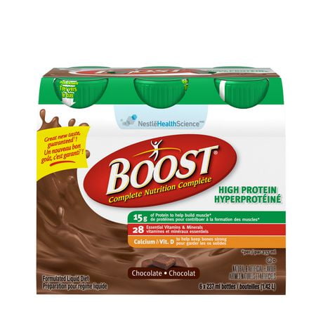 Boost® High Protein Chocolate Formulated Liquid Diet | Walmart Canada