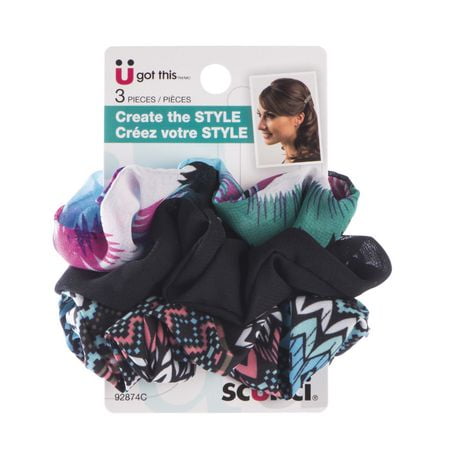 Click here for Scunci 3Pk Geo Bright Multi One Size prices
