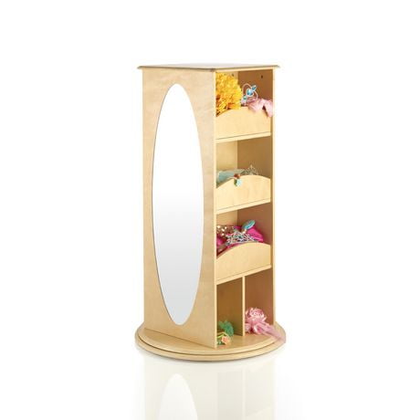 Click here for Guidecraft Rotating Dress Up Storage  Natural prices