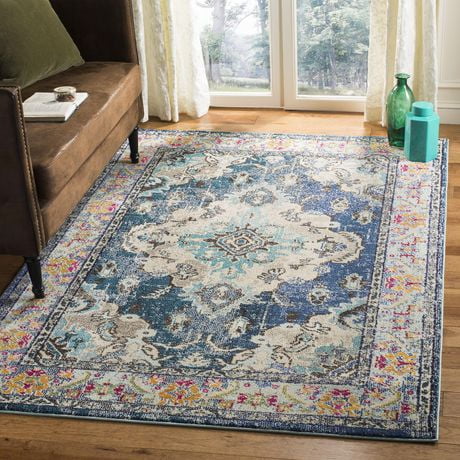 Click here for Safavieh Monaco Toria Traditional Area Rug Navy /... prices