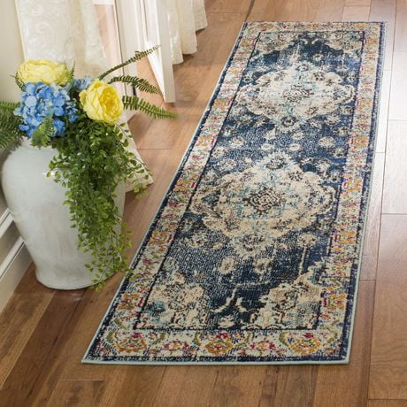 Click here for Safavieh Monaco Toria Traditional Area Rug Navy /... prices