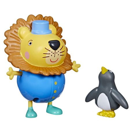 Peppa Pig Peppa’s Club Peppa’s Fun Friends Preschool Toy, Mr. Lion ...