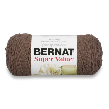 Click here for Bernat Super Value Yarn (197 G  7 Oz) Taupe Heathe... prices