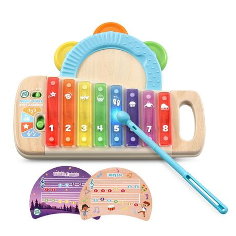 LeapFrog Tappin’ Colors 2-in-1 Xylophone™ - English Version - Walmart.ca