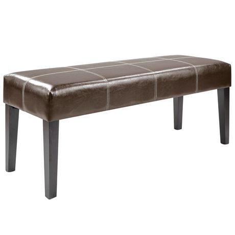 Click here for Corliving Antonio 47 Wide Bench In Dark Brown Bond... prices