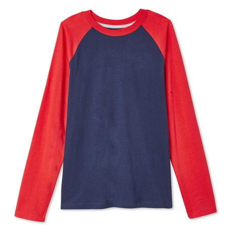 George Boys' Raglan Sleeve Tee | Walmart Canada