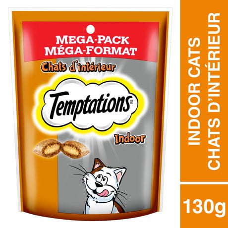 Temptations Indoor Tasty Chicken Flavour Soft & Crunchy Cat Treats ...