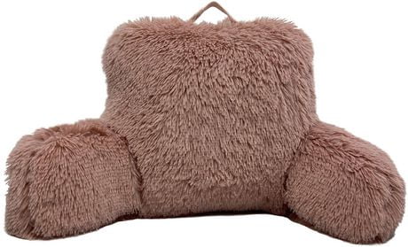 Click here for Hometrends Solid Colour Bed Rest Blush 16In X 32In prices