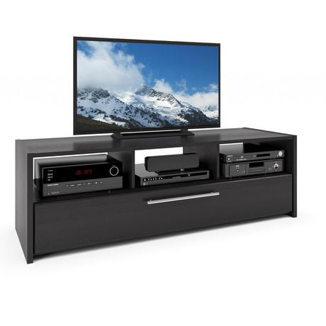 Click here for Corliving Naples Black Wooden Tv Bench  For Tvs Up... prices
