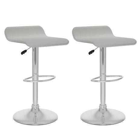 Click here for Corliving Leatherette Curved Adjustable Barstool W... prices
