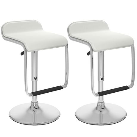 Click here for Corliving Leatherette Adjustable Barstool With Foo... prices