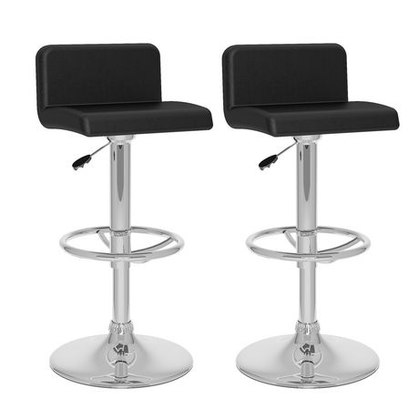 Click here for Corliving Low Back Adjustable Barstool In Leathere... prices