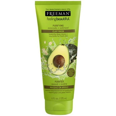 Freeman Feeling Beautiful Sweet Tea & Lemon Peel-Away Clay Mask, 175 ml ...