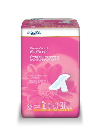 Equate Very Light Bladder Control Pantiliners - Walmart.ca