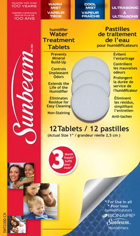 Sunbeam Water Treatment Tablets SWT2300-CN | Walmart Canada